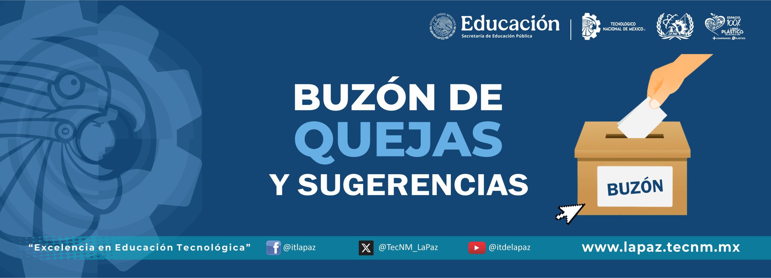 Buzón de quejas y sugerencias | ITLP